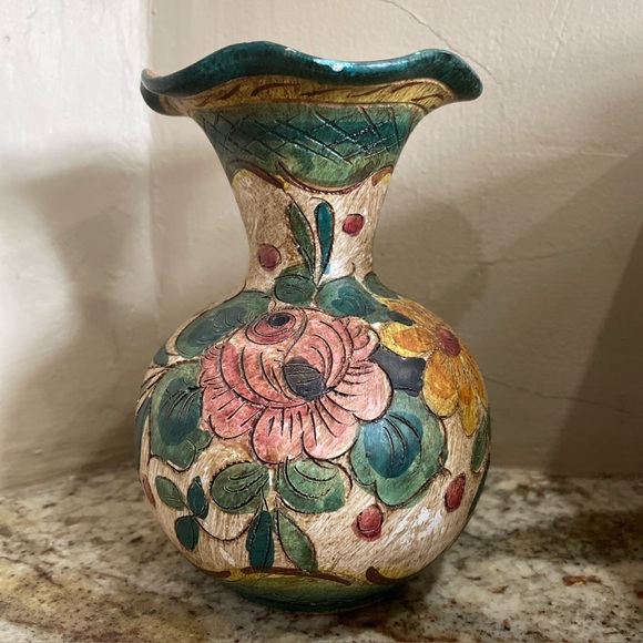 sgraffiti pottery | Accents | Vintage Dipinto A Mano Deruta Italian ...